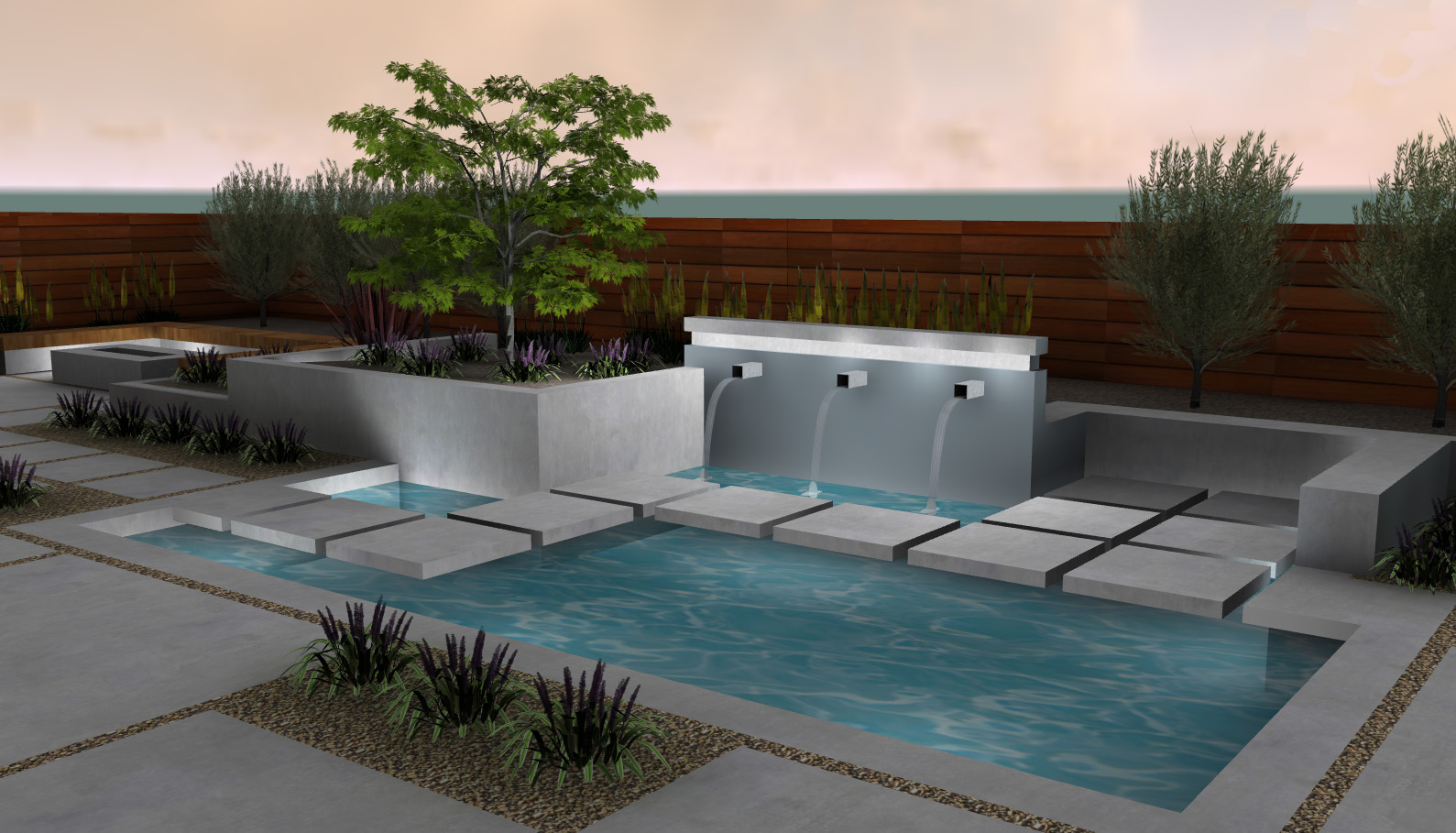 Water Features - Austin Parnow Landscape Design